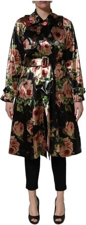 Dolce & Gabbana Femme, Manteaux, Multicolore, Taille: 34 FR Trench Coat