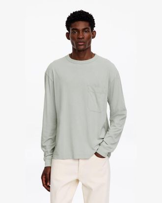 Arket Lockeres Langarmshirt -Gr&uuml;n