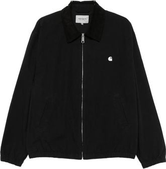Carhartt Work in Progress Madison Logo-embroidered Corduroy-collar Zip-up Ripstop Cotton Jacket