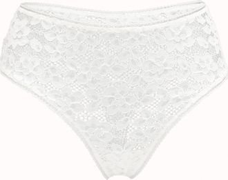 Wolford Lingerie Tanga Bold Lace Panty weiss