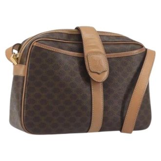 Celine Sac bandouli&egrave;re vintage doccasion - Femme - Pre-owned - Brun - Taille: ONE Size