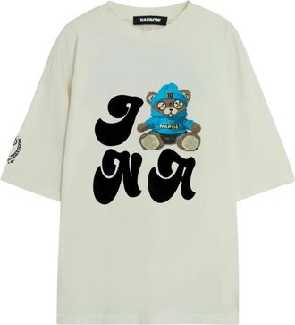 Barrow Barrow, unisex, Tops, Beige, Taille: L Jersey T-Shirt