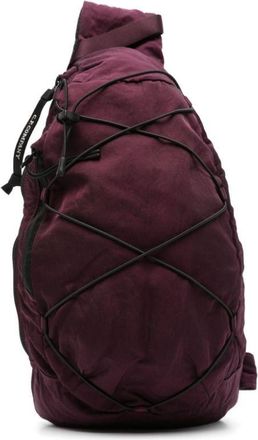 C.P. Company Nylon B Rucksack mit Querriemen - Violett