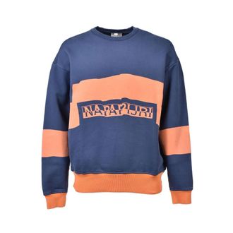 Napapijri Homme, Sweatshirts et sweats &agrave; capuche, Bleu, Taille: XS SweaT-shirt
