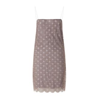 Rotate Mini Kleid - - Dresses - Damen - Braun - XS
