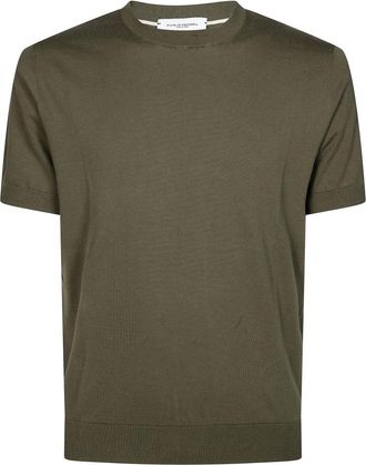 Paolo Pecora Homme, Tops, Vert, Taille: L Maglia GC