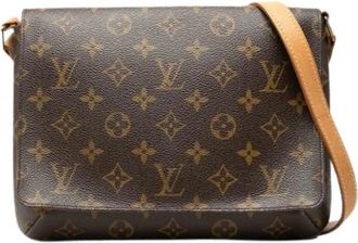 Louis Vuitton Pre-owned Musette Tango - - Pre-owned - Damen - Braun - ONE SIZE