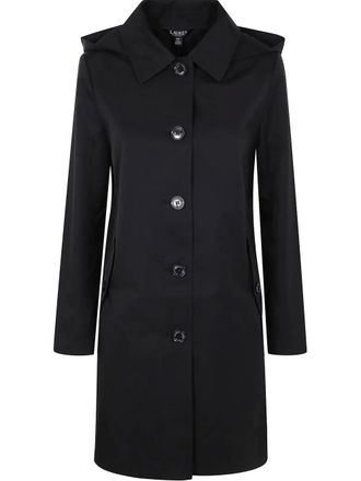 Lauren Ralph Lauren Einreihiger Mantel - Schwarz