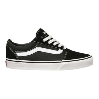 Vans Ward Sneaker f&uuml;r Damen, Canvas (Schwarz/Wei&szlig;)