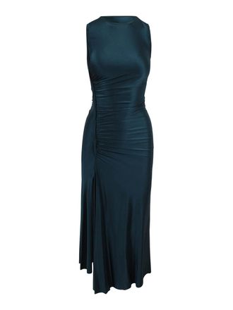 Victoria Beckham Maxi Robe - Bleu