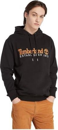 Timberland Logo Brush Back Hoodie, Sweat-Shirt - M