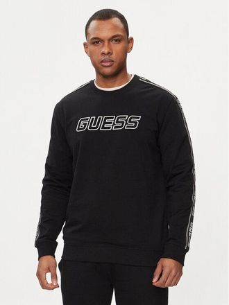 Guess Sweatshirt Arlo Z4GQ24 K6ZS1 Schwarz Regular Fit