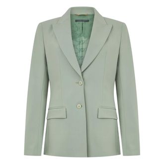 Alberta Ferretti Blazer mit Taschen - - Jackets - Damen - Gr&uuml;n - L