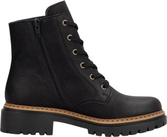 Rieker Schn&uuml;rstiefelette - - Shoes - Damen - Schwarzk - 41 EU