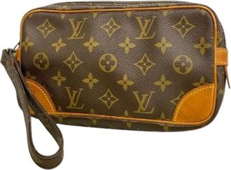 Louis Vuitton Sac pochette Pre-owned - Femme - Pre-owned - Brun - Taille: ONE Size