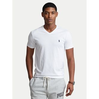Polo Ralph Lauren T-Shirt 710671453008 Wei&szlig; Custom Slim Fit