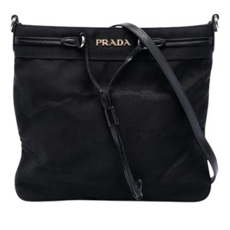 Prada Pre-owned Vintage Nylon Crossbody Bag - - Pre-owned - Damen - Schwarzk - ONE SIZE