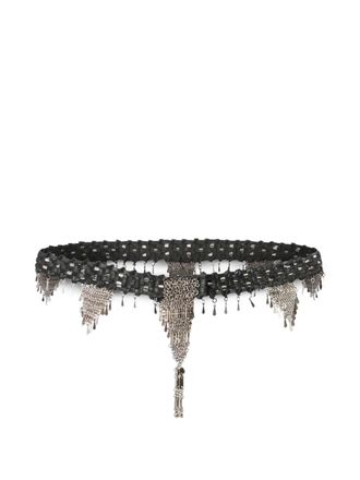 Isabel Marant ceinture Esnia en cuir - Noir