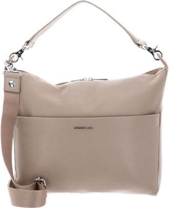 Mandarina Duck Cuir sac à épaule bandoulière Mellow Leather Hobo Warm Taupe