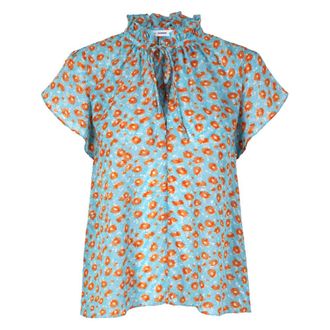 Sams&oslash;e & Sams&oslash;e Karookh Bluse - und Stilvoll - - Blouses & Shirts - Damen - Blau - S