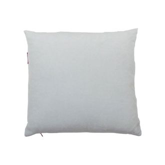 farbenfreunde Interieur Kissenh&uuml;lle Nicky, Kissen H&uuml;lle ohne F&uuml;llung, Samtkissen, Schlafkissen, Polster, Cushion, Baumwolle / Polyester, Silvermoon, 50 cm, 10005050