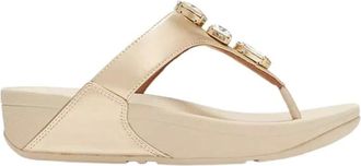FitFlop Femme, Chaussures, Beige, Taille: 39 EU Flip Flops & Tongs