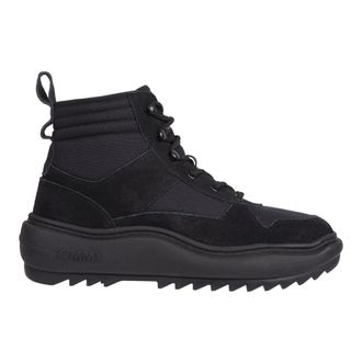 Tommy Jeans Homme, Chaussures, Noir, Taille: 41 EU Bottes noires pour homme