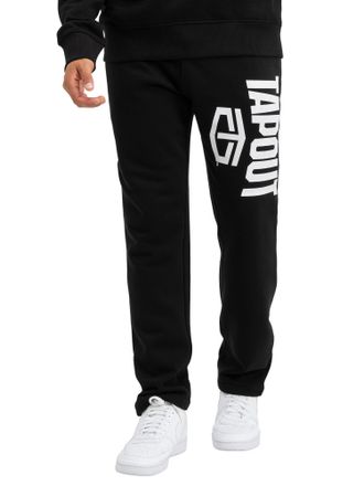 Tapout Herren Jogginghose Normale Passform Active Basic Jogger Black/White 3XL, 940004