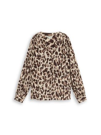 Tom Tailor Langarmbluse Blusen & Shirts Bluse aus Viskose