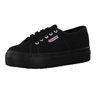 Superga Damen 2790acotw Linea Up And Down Sneaker, Black 996, 39 EU