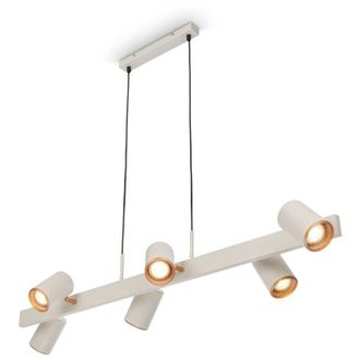 B.K.Licht B.k.licht - Suspension Lampe suspendue Salle manger 6 ampoules Orientable Salon Spots