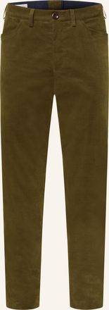 Grasegger Trachtenhose Turin Slim Fit Aus Cord gruen