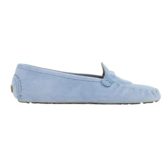 Ferragamo Flache Schuhe - - Shoes - Damen - Blau - 39 1/2 EU