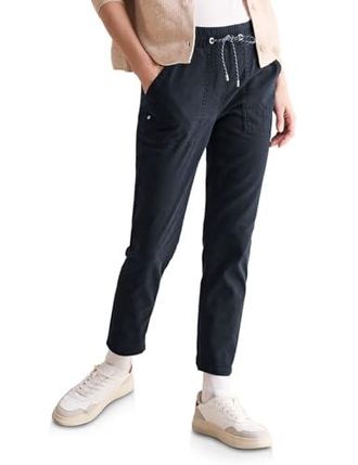 Cecil B378784 Pantalon de Coupe décontractée, Bleu Universel, M / 28L Femmes