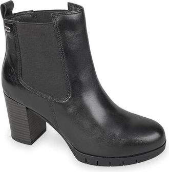 Valleverde Bottines Femme Valleverde17161 Cuir Noir Chaussures Casual, Noir, 37 EU