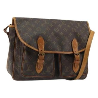 Louis Vuitton Sac bandouli&egrave;re Monogram pr&eacute;-poss&eacute;d&eacute; - Femme - Pre-owned - Brun - Taille: ONE Size