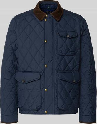 Polo Ralph Lauren Regular Fit Steppjacke mit Druckknopfleiste