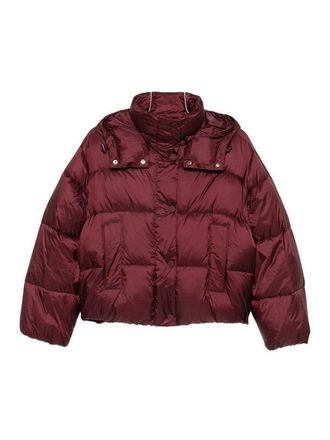 Twinset Pull Col Roul&eacute; - Bordeaux