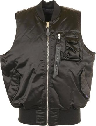 Alpha Industries Gilet Base Ma-1 - Femme - Vestes - Noir - Taille: 42 FR