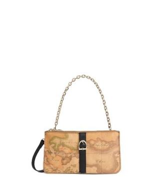 Alviero Martini 1A Classe Alviero Martini Valley Geo bandoulière double Noir