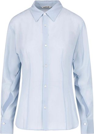 Auralee Chemise - Bleu Clair
