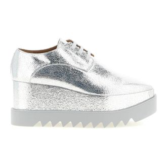 Stella McCartney Femme, Chaussures, Gris, Taille: 37 1/2 EU Chaussures compens&eacute;es Elyse