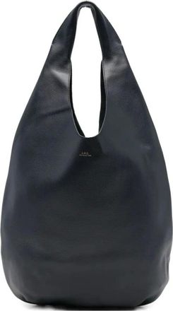 A.P.C. A.p.c., Femme, Sacs, Bleu, Taille: ONE Size Le Neige Handbag