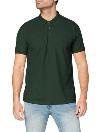 Fruit Of The Loom Herren 65/35 cm Poloshirt, Grün-Green (Bottle Green), XXL