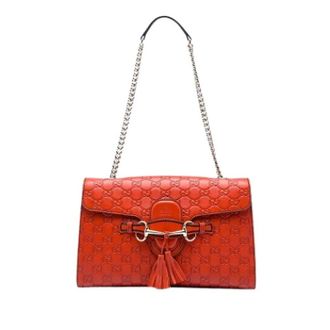 Gucci Pre-owned Emily Schultertasche - - Pre-owned - Damen - Orange - ONE SIZE