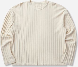 Mfpen Men s Round Neck Sweater Ecru