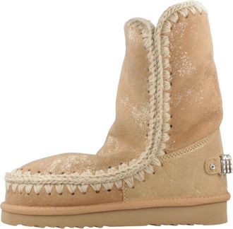 Mou Femme, Chaussures, Brun, Taille: 39 EU Eskimo 24 Rhinestones Boot