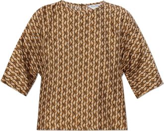 Max Mara Femme, Blouses et Chemises, Brun, Taille: 36 FR Nordica Top