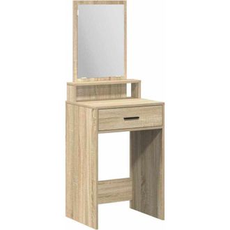vidaXL Coiffeuse Ch&ecirc;ne Sonoma 50 x 41 x 140 cm Bois ding&eacute;nierie Vidaxl