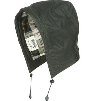 Barbour Herren Kapuze gr&uuml;n Baumwolle